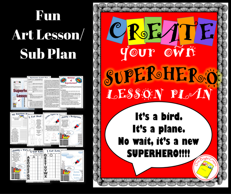Super Hero Lesson Plan