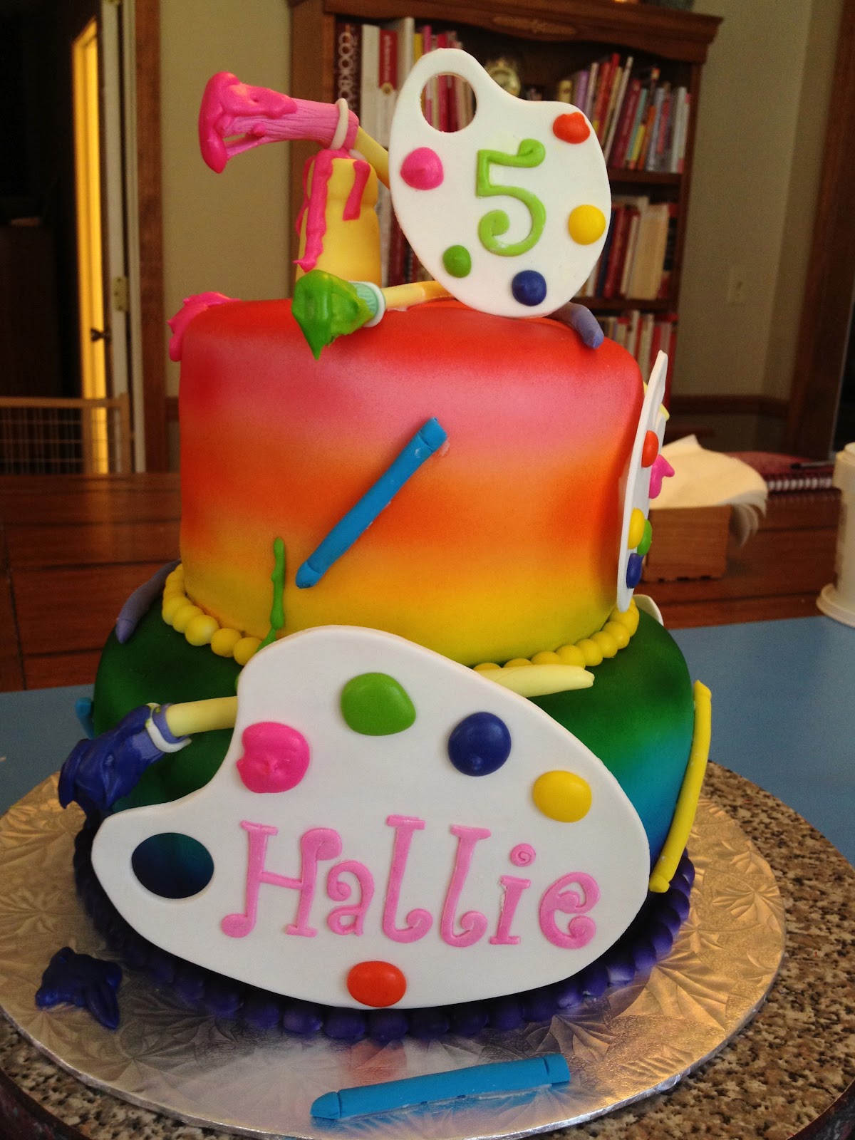 Learning To Fly Cakes and Pastries: An "Artful" Birthday for Hallie!