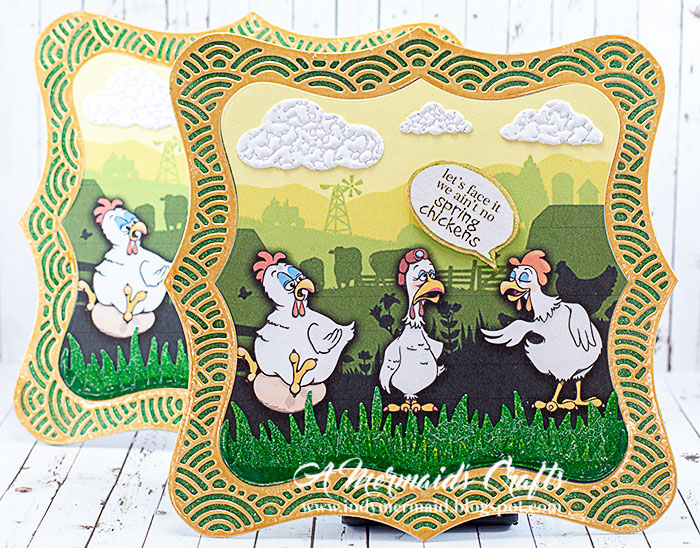 A Mermaids Crafts: Spring Chickens for Sparkle N Sprinkle