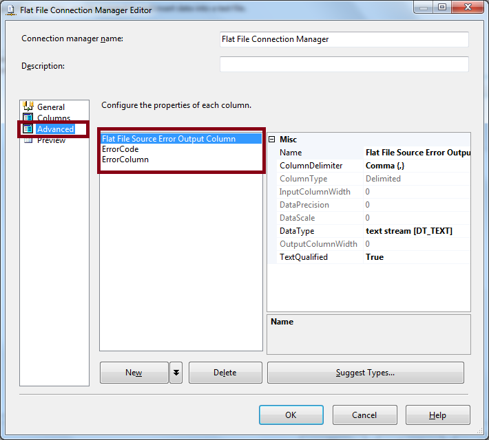 Microsoft Sql Server Knowledge Bank Ssis Data Flow Error Handling