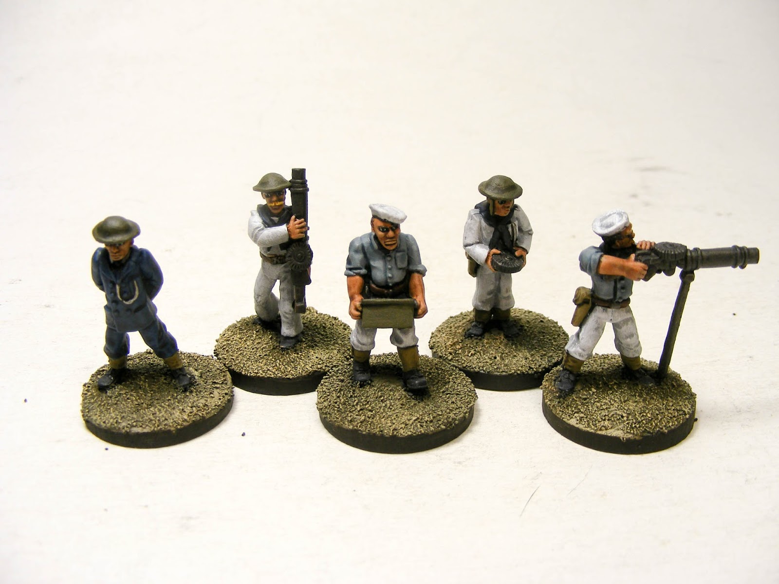 Evil Bob's Miniature Painting: 28mm Commission: Various Pulp Figures