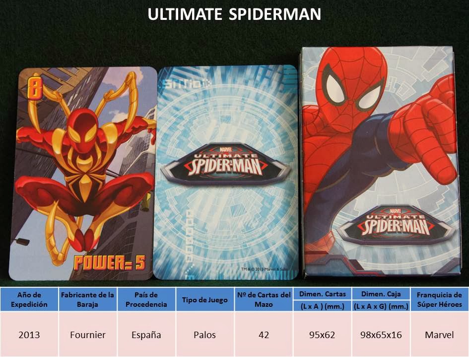 Cartas de Superheroes: ULTIMATE SPIDERMAN