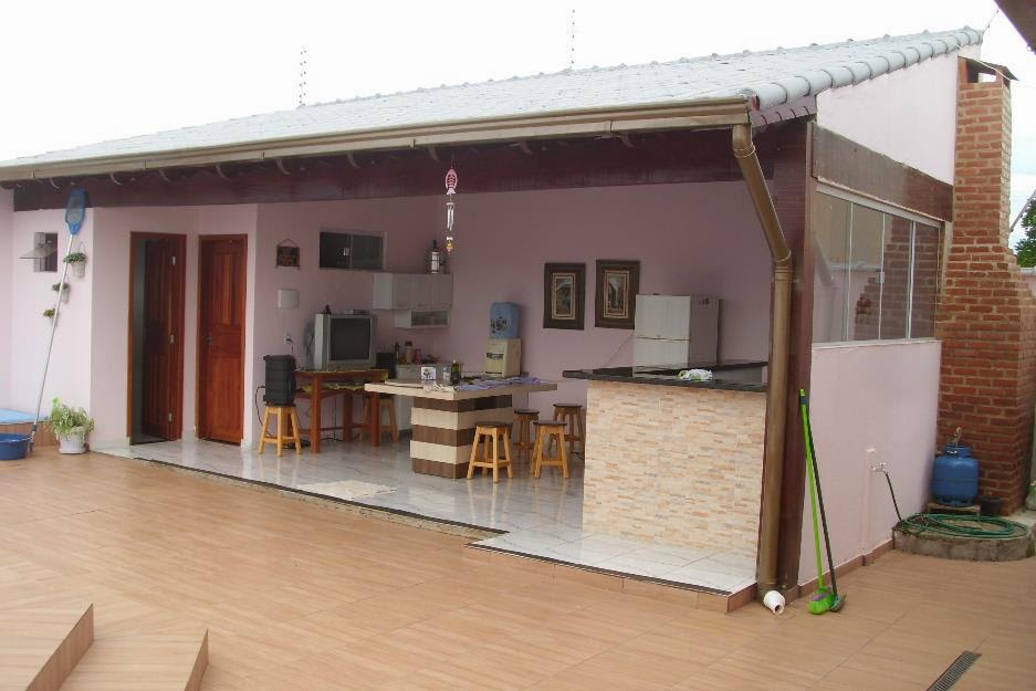 Edicula Com Churrasqueira Fotos