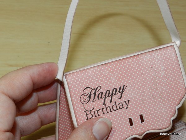 Beccy's Place: Tutorial - Handbag Card
