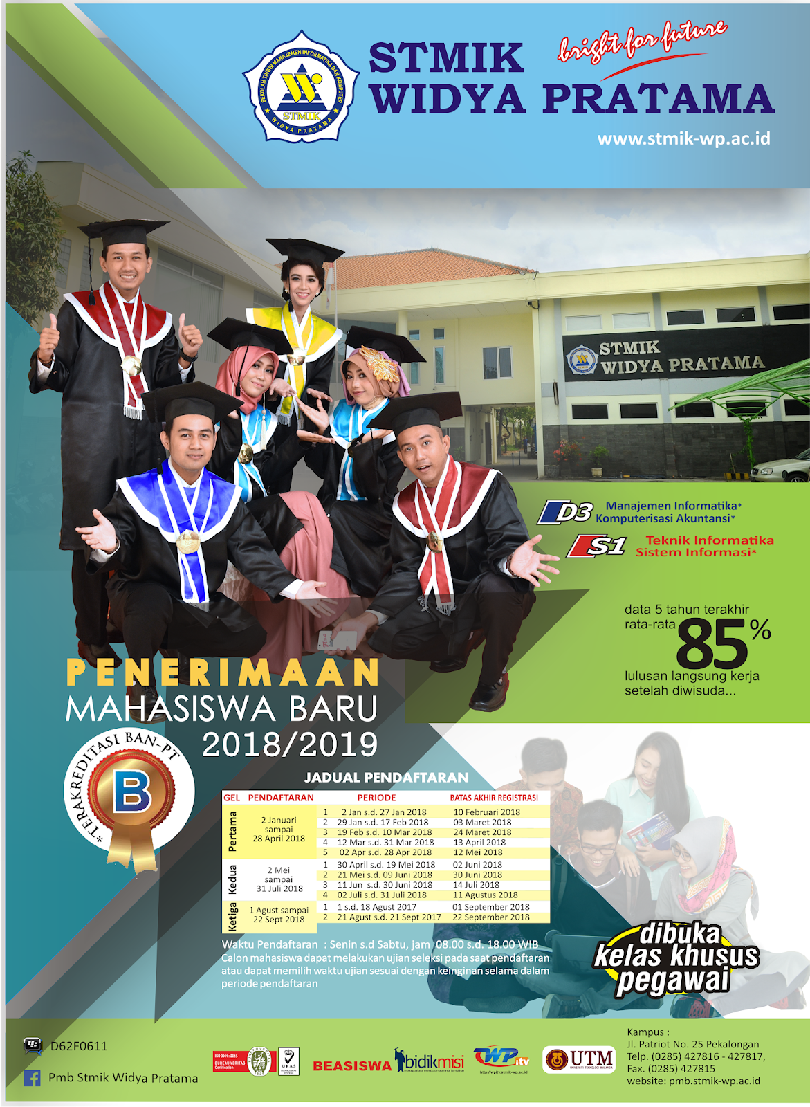 Hasil Desain Poster PMB 2017/2018 | Wachid Dw ~ ngeBLOG