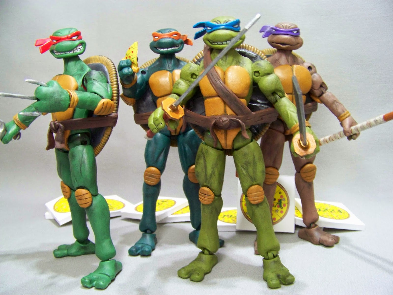 G-Brand Custom Figures: Teenage Mutant Ninja Turtles