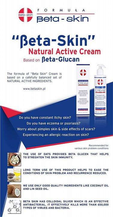 BETA SKIN NATURAL ACTIVE CREAM BANTU MELEGAKAN MASALAH KULIT SEPERTI ...