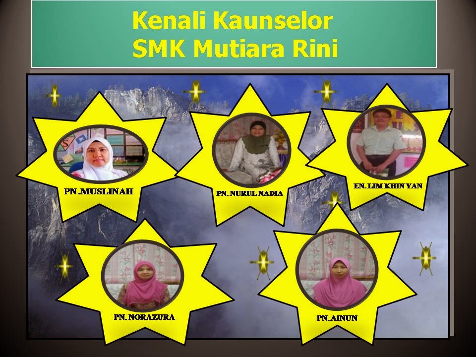 UNIT BIMBINGAN & KAUNSELING, SMK MUTIARA RINI, JOHOR BAHRU