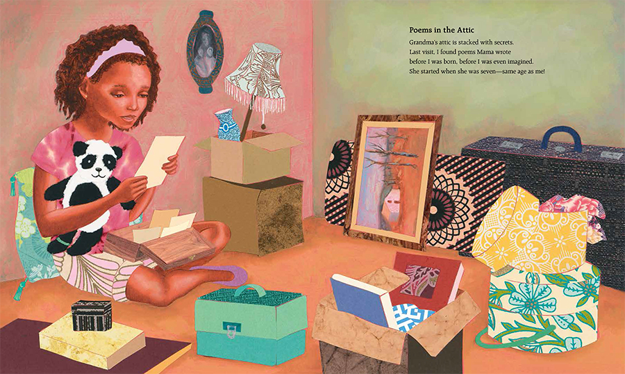Great Kid Books: Poems in the Attic, by Nikki Grimes: memories glued ...