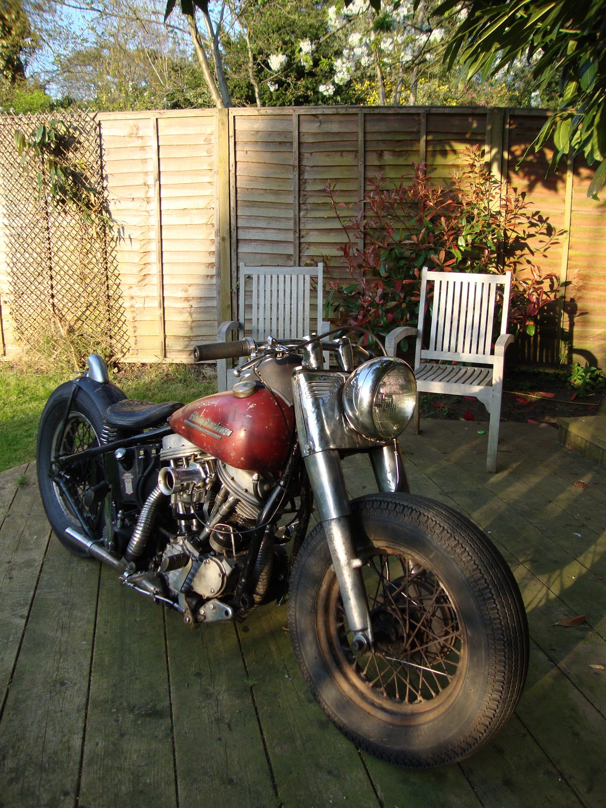 Cyclefools: On The Road! 55 Panhead Bobber