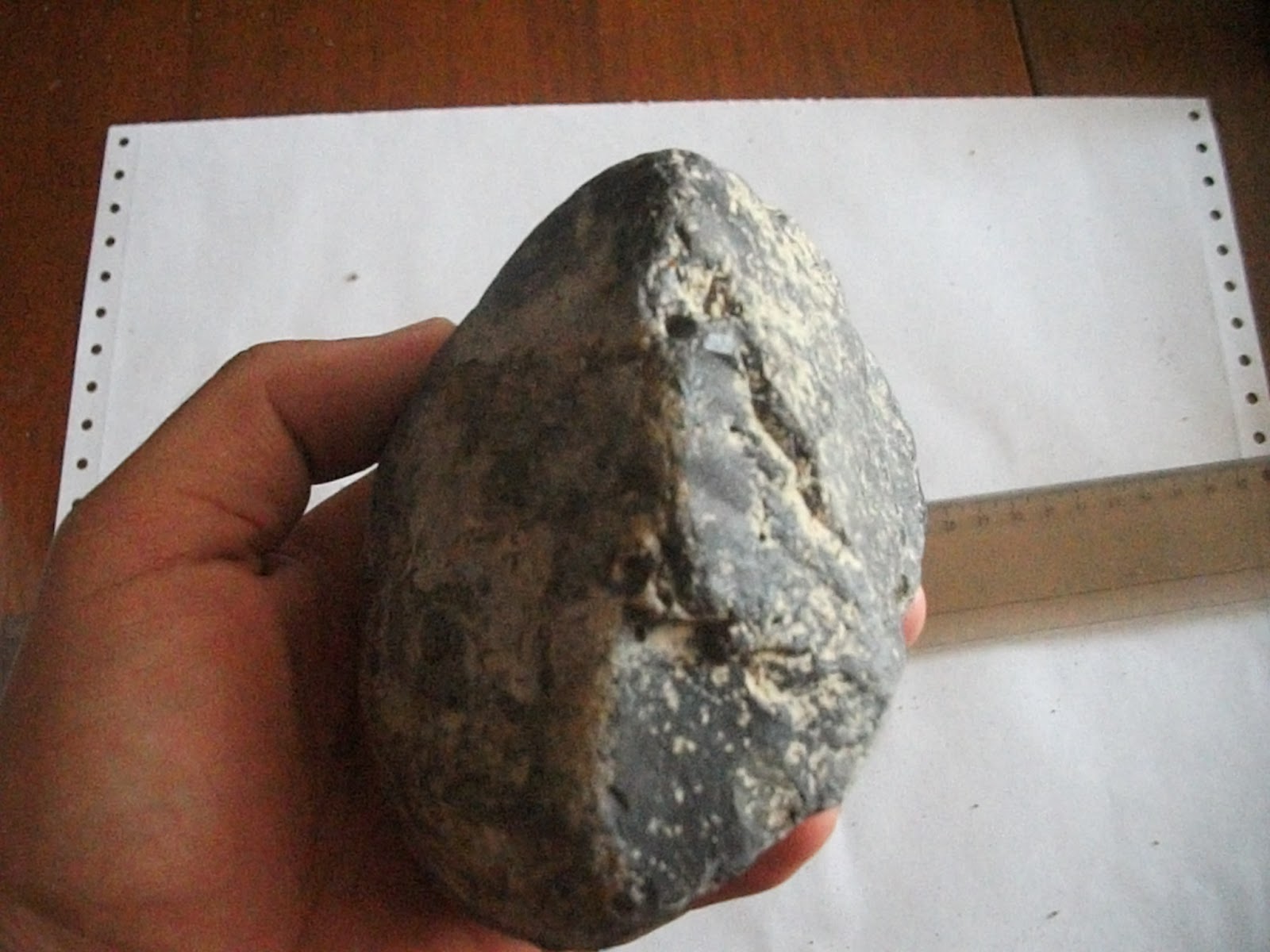 Publicatie de mineralogie pentru amatori: Nodul de cremene cu urme de ...