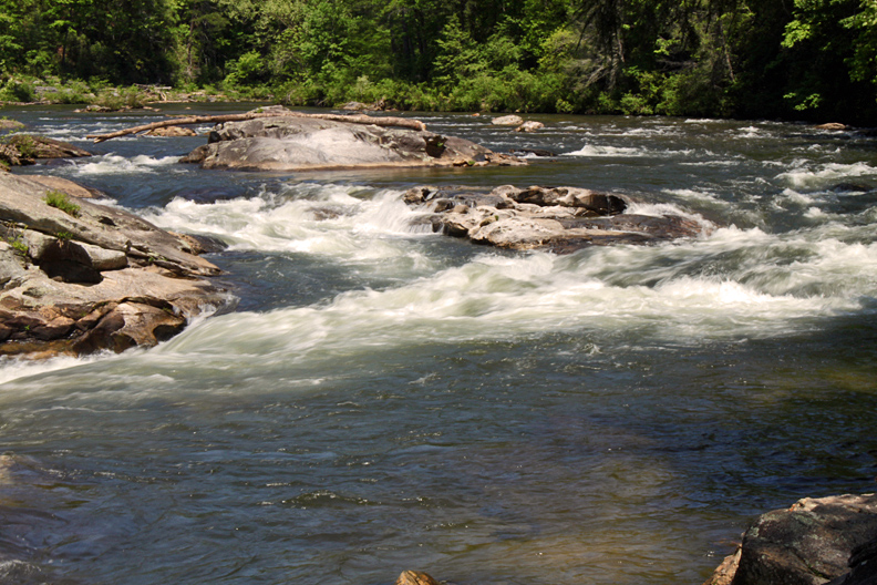 JOYFUL REFLECTIONS: Bull Sluice on the Chattooga Wild and Scenic River