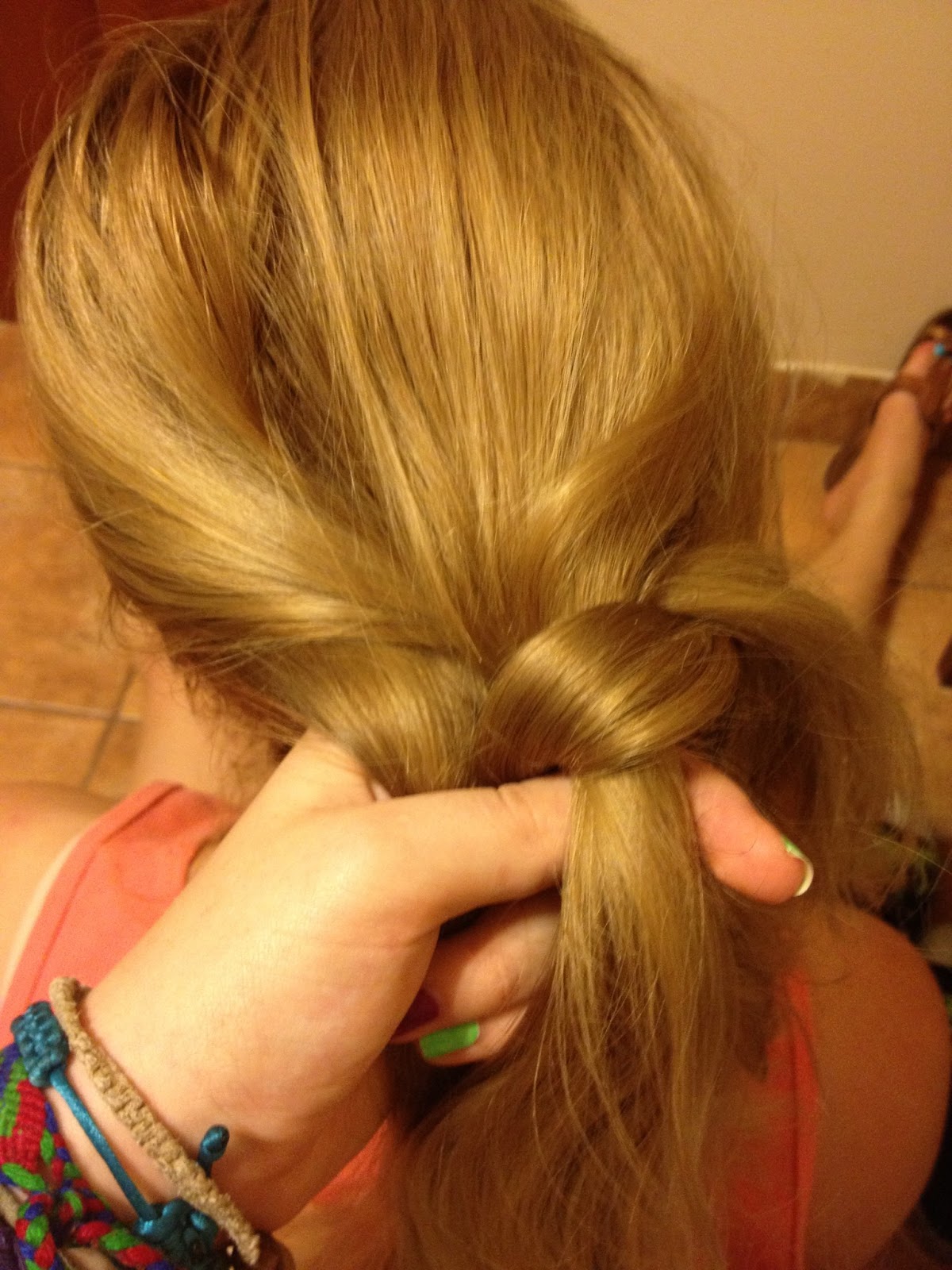 Kat's Tails: Four strand braid