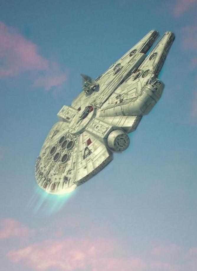 CINE - STAR WARS - HALCÓN MILENARIO