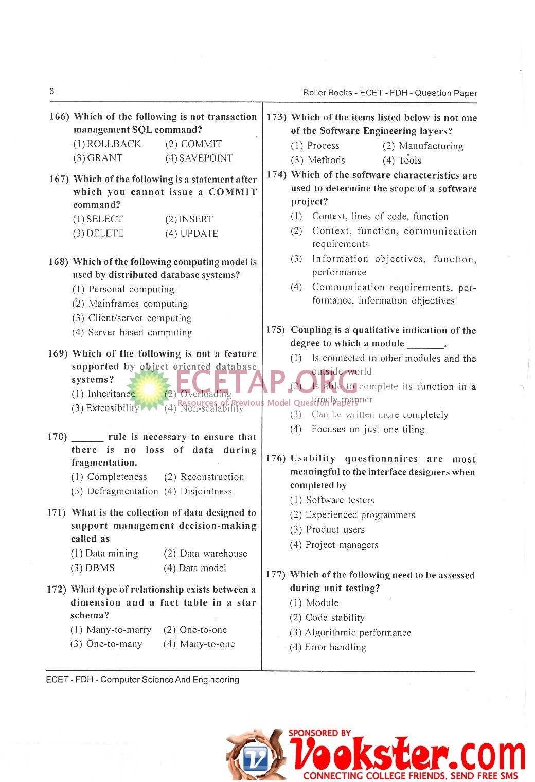 ECETAP - 2016, Previous, Model Papers, Question Papers EEE,ECE,SCE ...