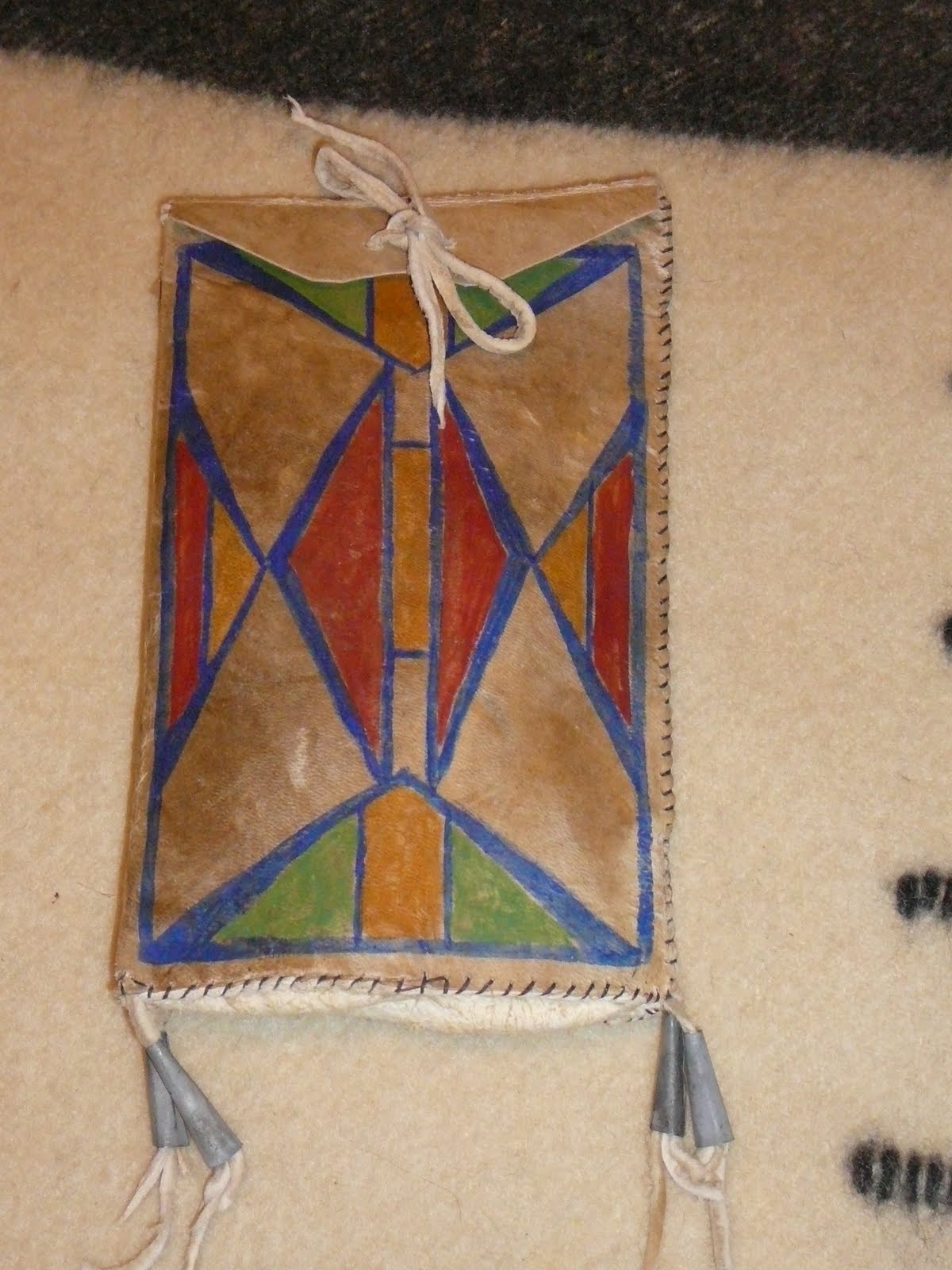 Art of Chris Bezold-Plains Indian Reproductions: Crow Style Parfleches