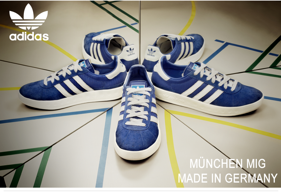 WEAR DIFFERENT: Adidas Originals Munchen MIG Made in Germany