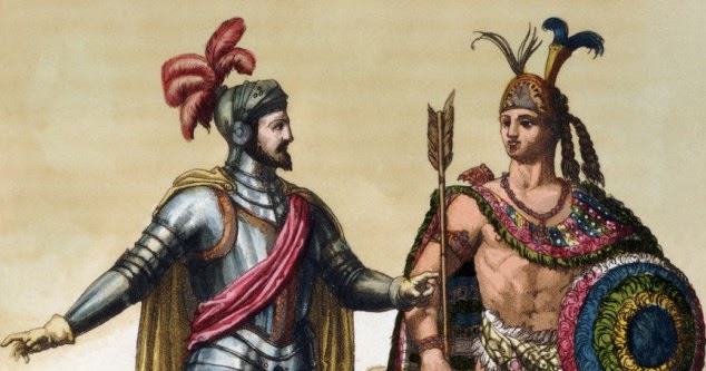 El Blog de El Divino: El encuentro de Moctezuma y Cortés
