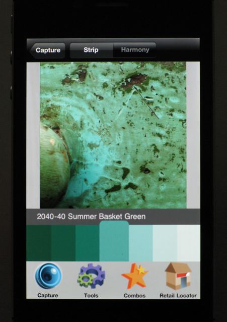 An Urban Cottage: Benjamin Moore Color Capture App, Put to the Test