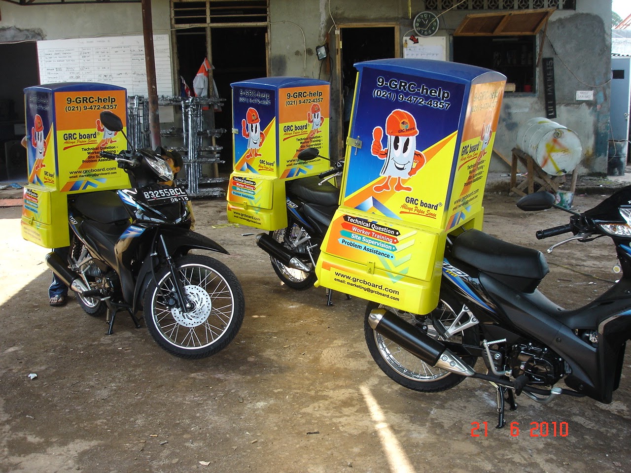 Box Motor Delivery Fiberglass: Jual Box Motor Delivery Murah