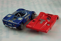 1/43 Collection of transformed and restaured models: Ford Mirage M2 ...