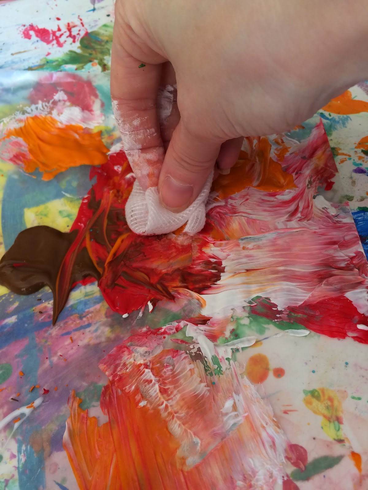 Mini Monets and Mommies: Thanksgiving Napkin Ring Kids' Craft