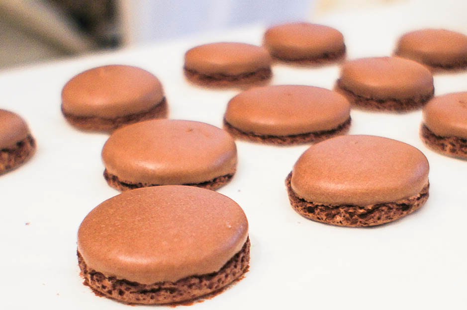 Nutless Chocolate Macarons - I finally got them to work! | Shion in Japan