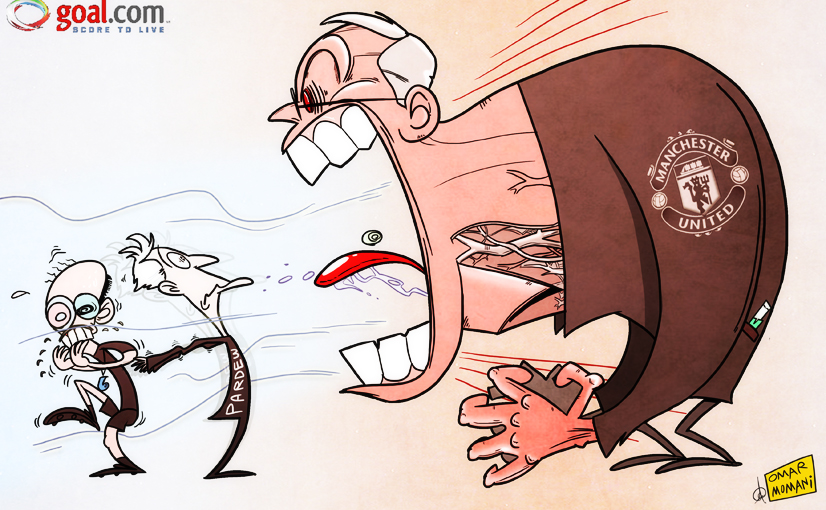 Omar Momani cartoons: Newcastle United