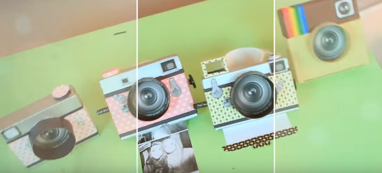 DIY-Câmera de Papel Fácil - Little Wonders
