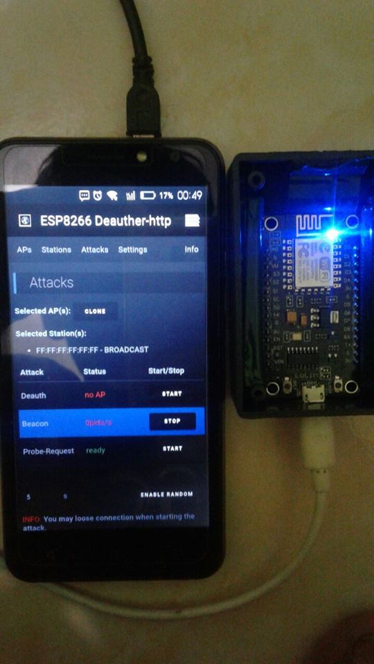 Esp8266 deauther