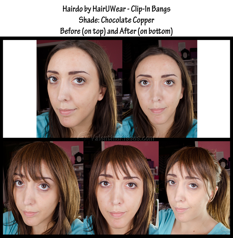 Valentine Kisses: Hairdo by HairUWear Clip-In Bang & French Braid Band ...