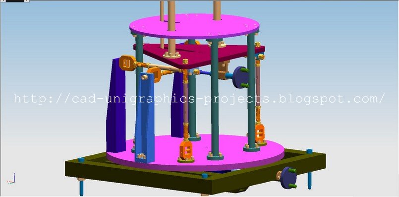 CAD designs by Ivan: Wind tunnel balance, 6-component