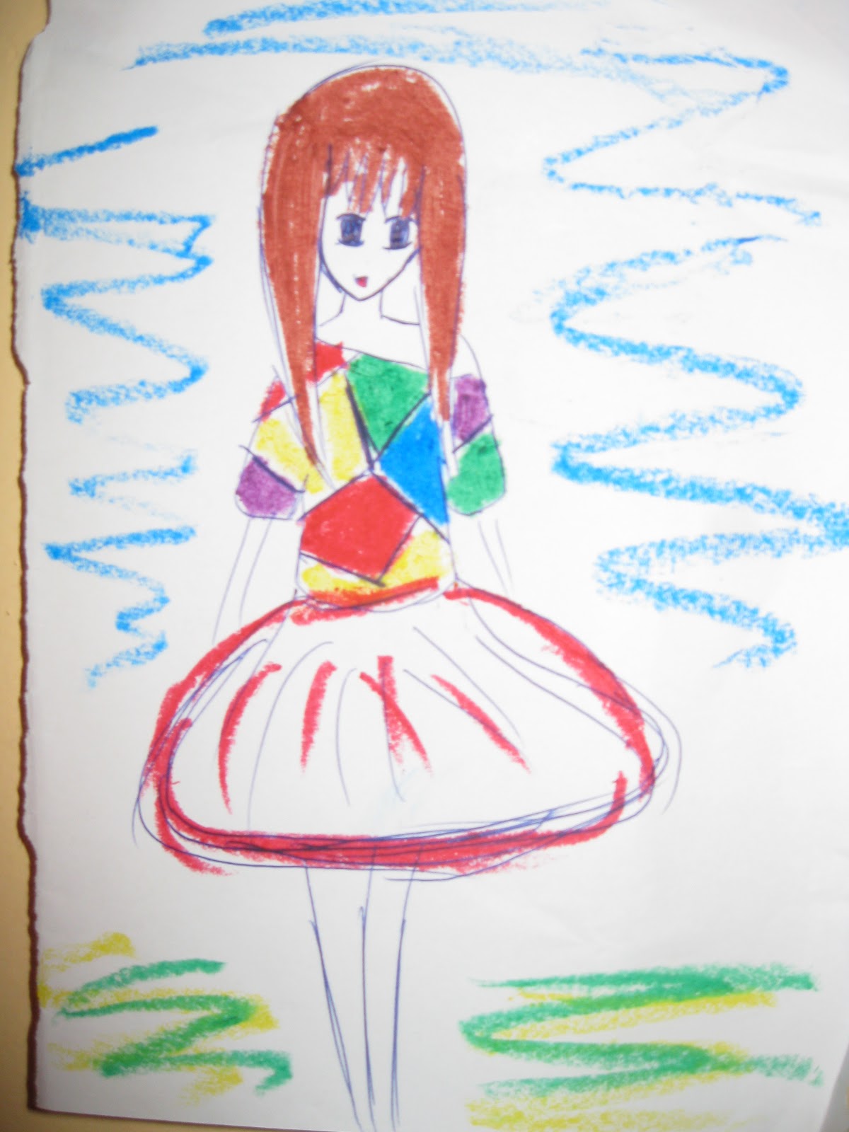 My little DIARY...:]: Picturi si desene de prin clasa a-VII-a...