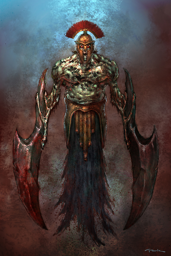 Mitologia Grega: Espectro do tartaro