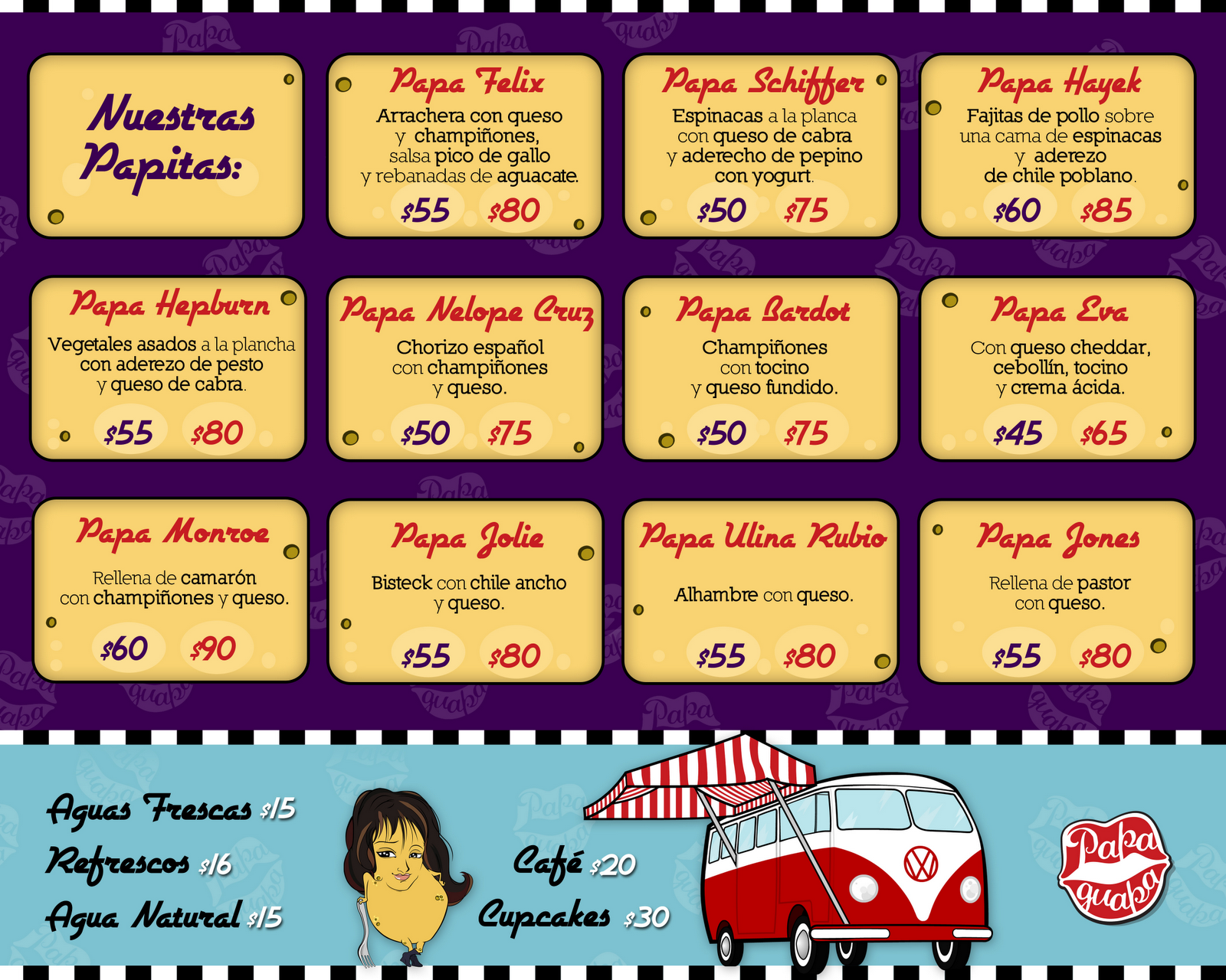 TODOS A LA PAPA GUAPA !