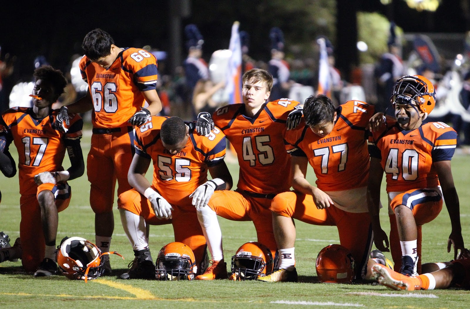 Mark Kodiak Ukena: IHSA Varsity Football: New Trier vs Evanston THS