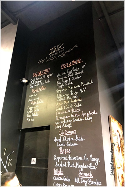 SUPERMENG MALAYA: Ink Library Cafe @ GRANDEUR LABS