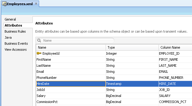 Andrej Baranovskij Blog Bug In Adf 11g R2 View Criteria Bind Variable Timestamp Type Configuration