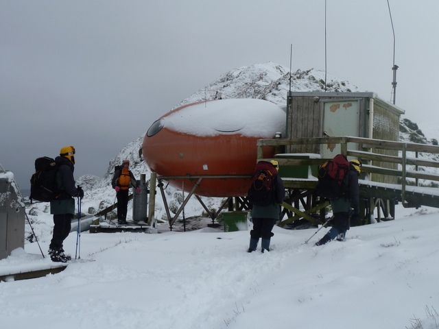 The Futuro House - Googie Hut, Brother's Point, Macquarie Island ...