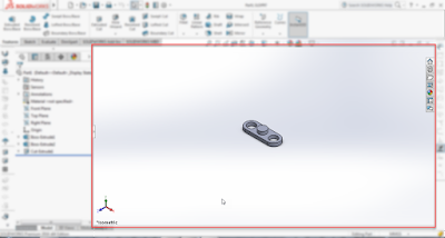 User Interface pada solidworks