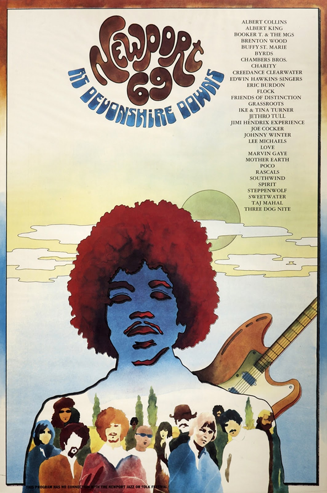 20 Classic Vintage Psychedelic Rock Posters from the 60s