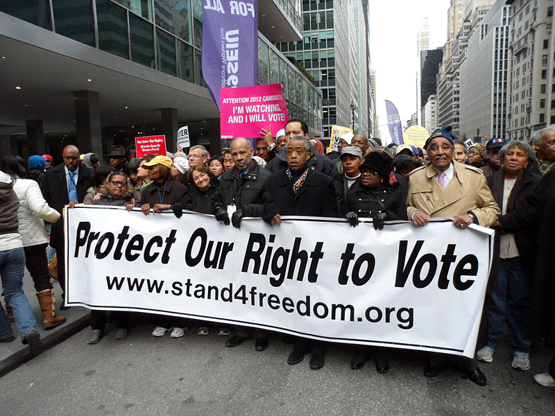 Advocates for Change: NAACP Stand for Freedom Voter Rights Rally 12-10-11