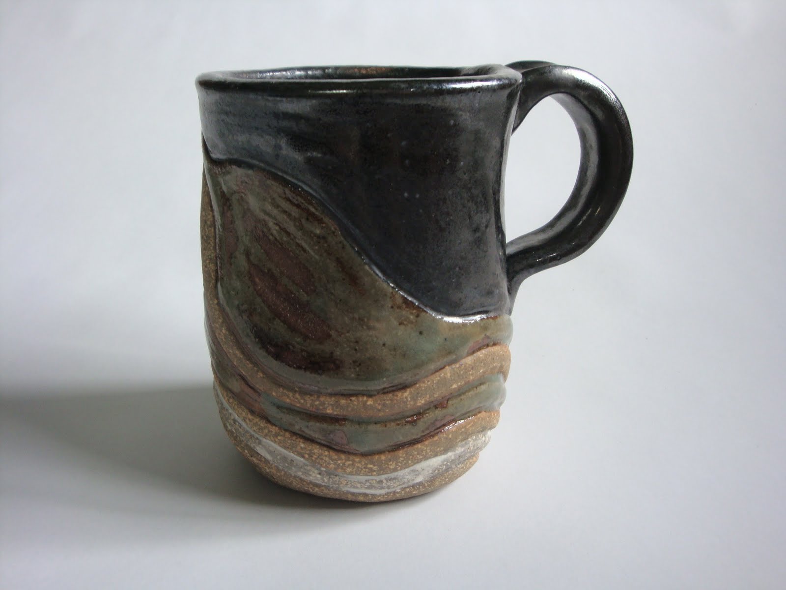 mud whimsy: Mud Cloth Mug