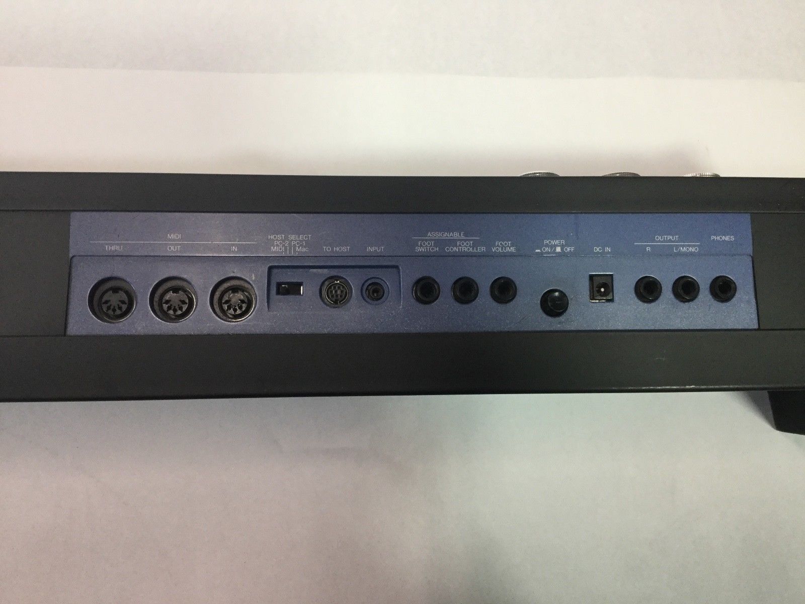 MATRIXSYNTH: Custom Silver Yamaha CS1x Synth Module Minus Keys