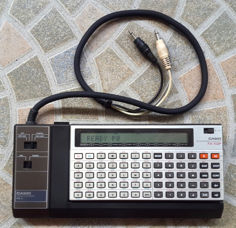 KoleksiKu Barang Jadul: Vintage Casio programmable calculator FX-702P ...