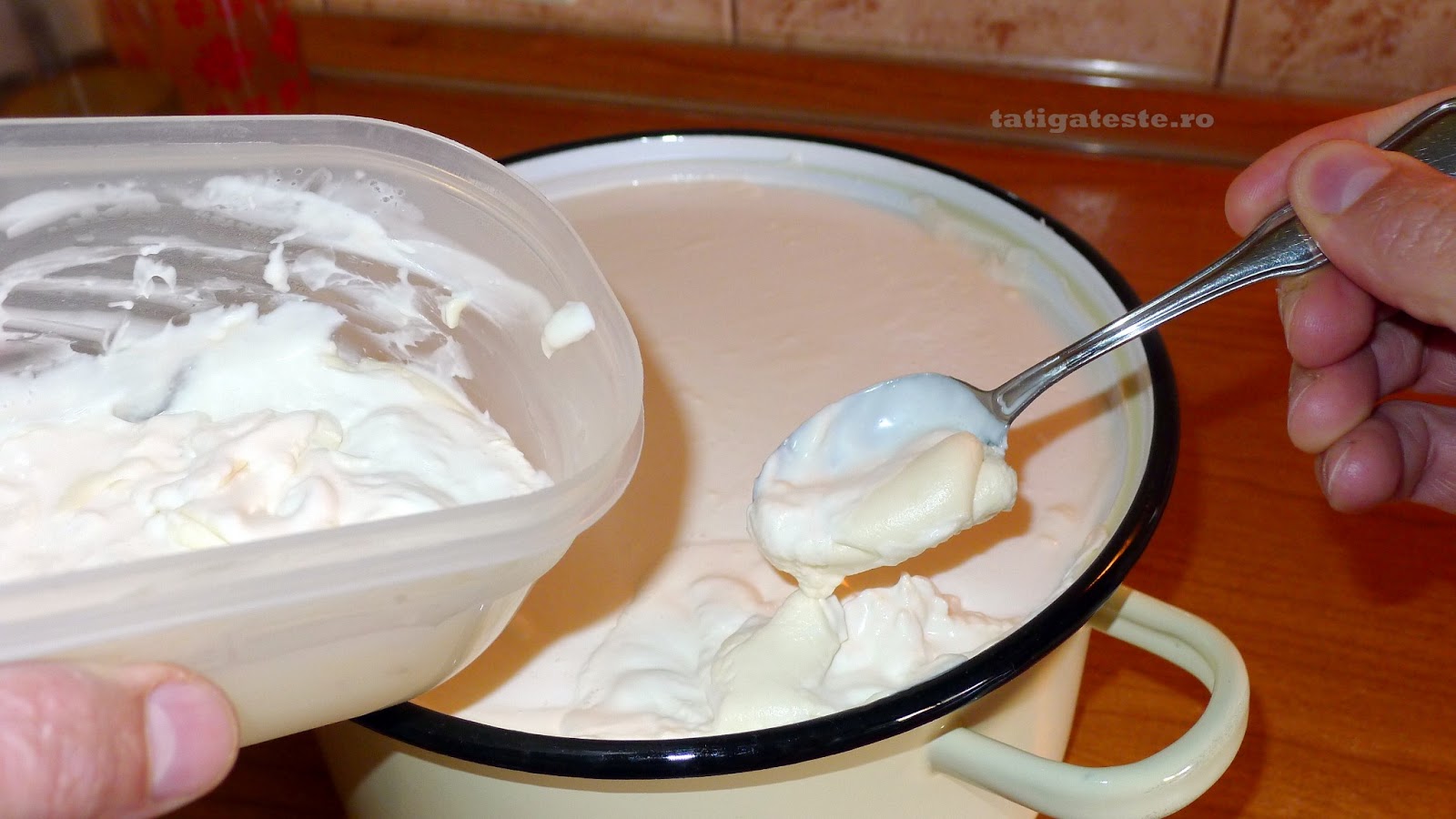 Tati-gateste!: Smantana de casa