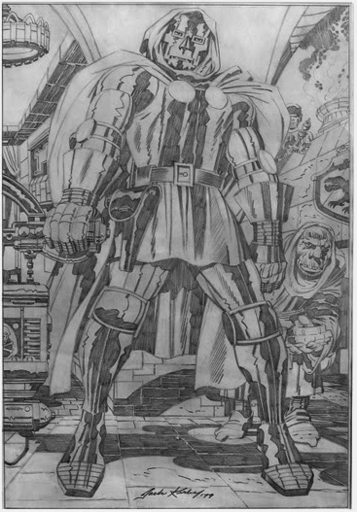 Cap'n's Comics: The Villainy of Doctor Doom by Jack Kirby