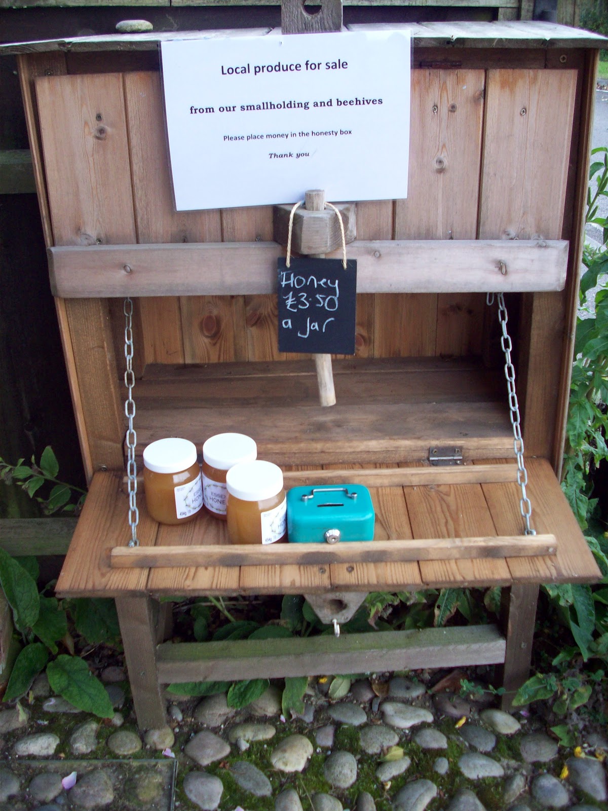 Blue Borage: Trying out an Honesty Box
