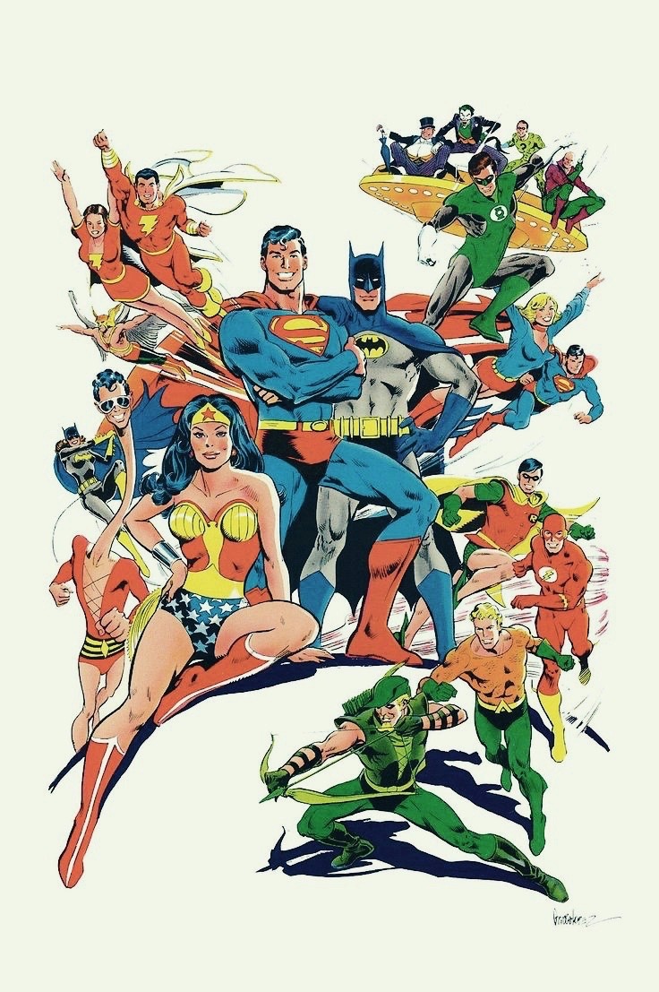 The Dork Review: Rob's Room: Justice League / Super Friends Image Blitz