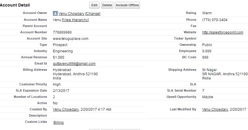 Difference Between Trigger New And Trigger Old With Example Salesforce Lightning Web